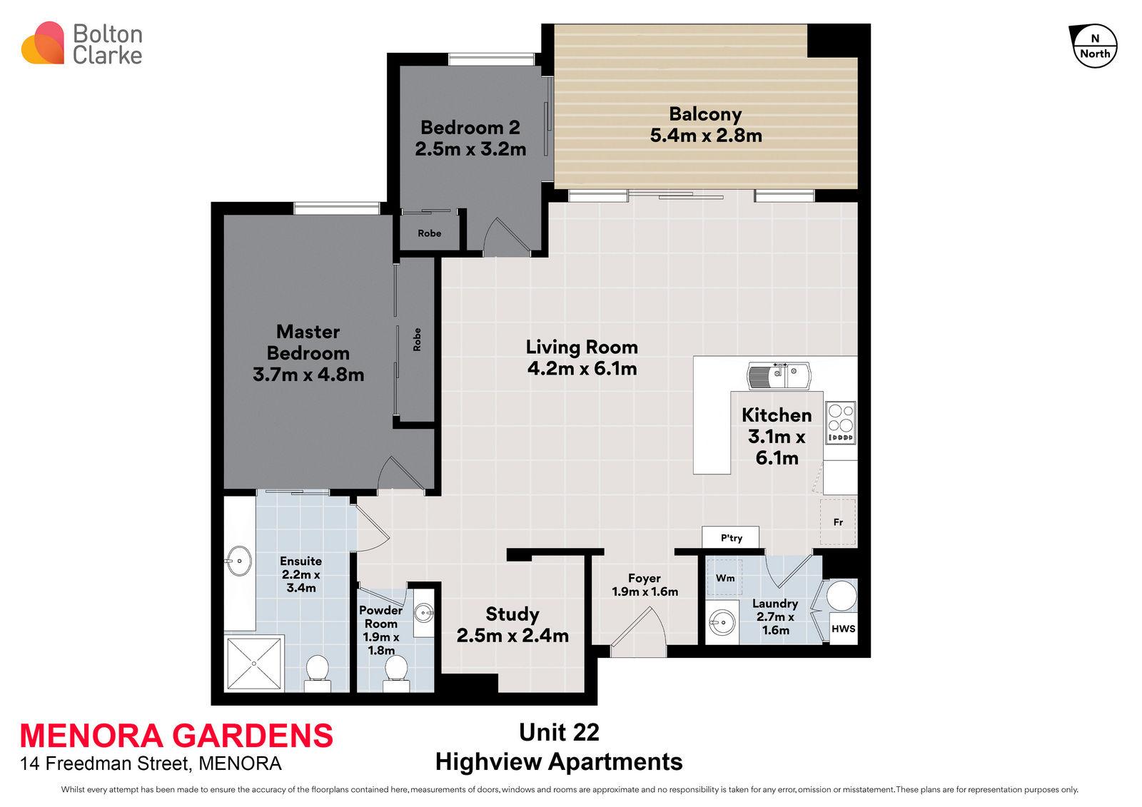 ID#970237 - 22/16 Freedman Road, Menora, Central Perth - Open2view